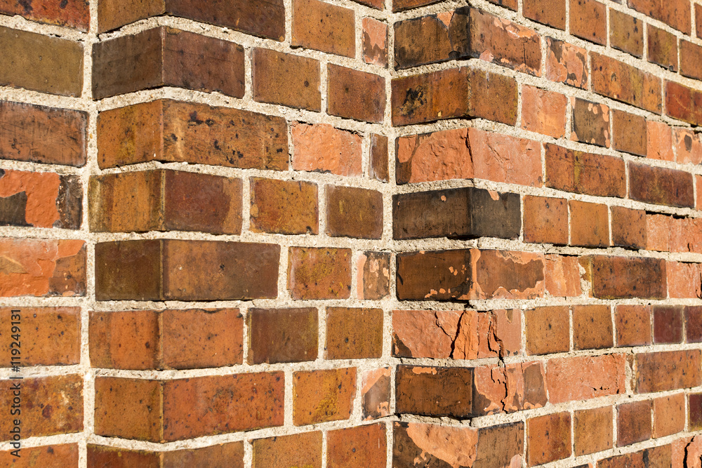 Ziegelmauerwerk Stock Photo | Adobe Stock