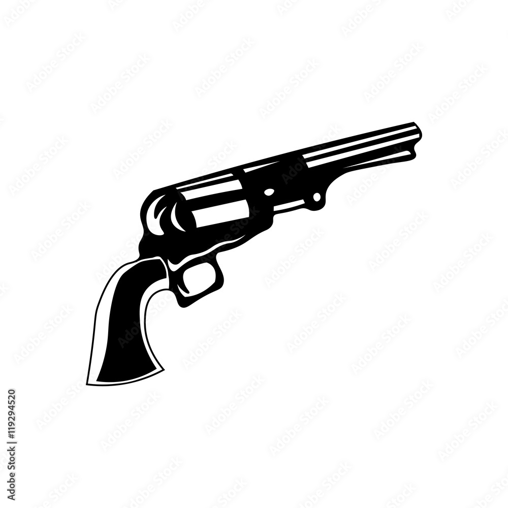Cowboy Guns Vector