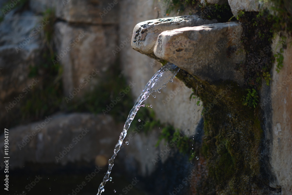 Natural Spring Fountain