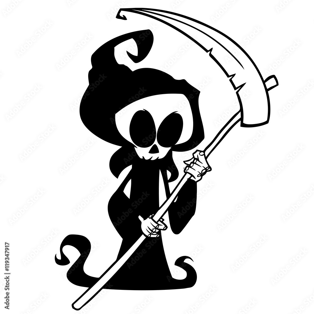 Cute Death Cartoon