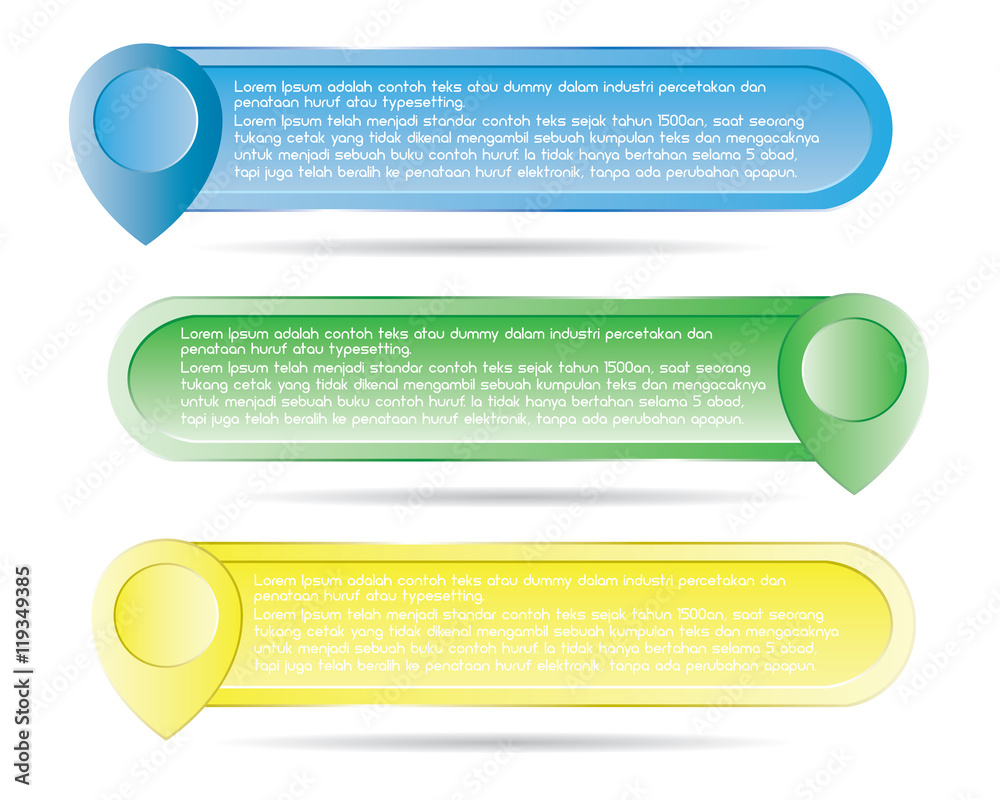 map pin banner illustration design Stock Vector | Adobe Stock