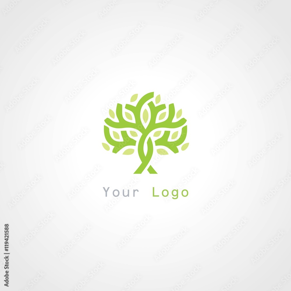 Abstract Tree Logo