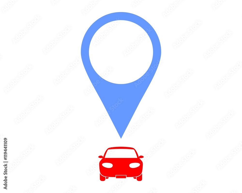 Car point logo Stock Vector | Adobe Stock