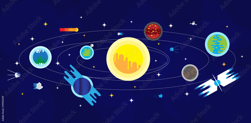 Shut Up Cartoons Planets Black Hole