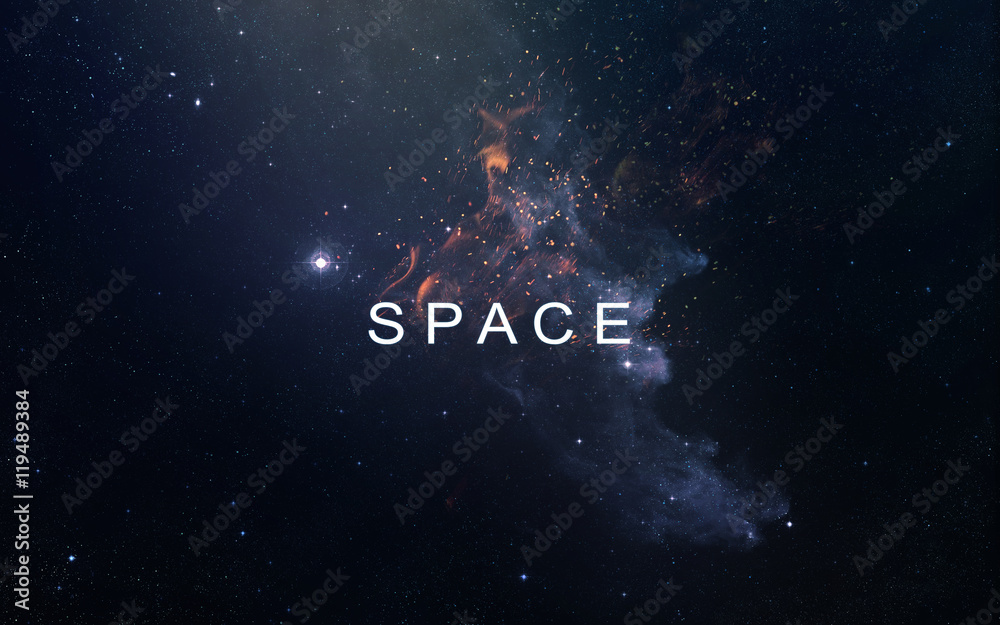 Starfield. Beauty of universe - Elements of this Image Furnished by ...