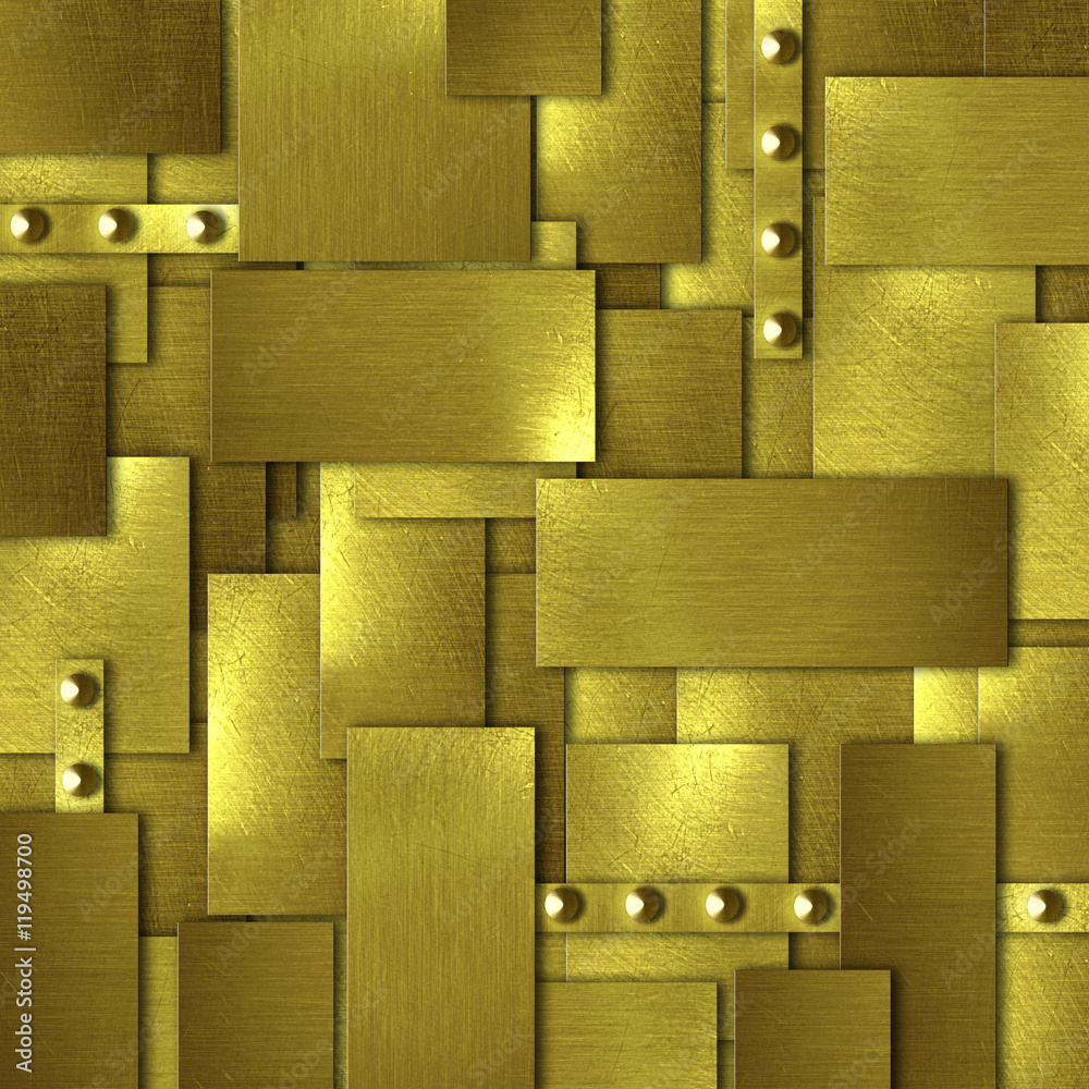 shiny gold wall. golden background and texture. Stock Illustration ...