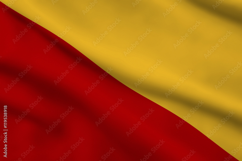 Flag of Palermo, Italy Stock Illustration | Adobe Stock