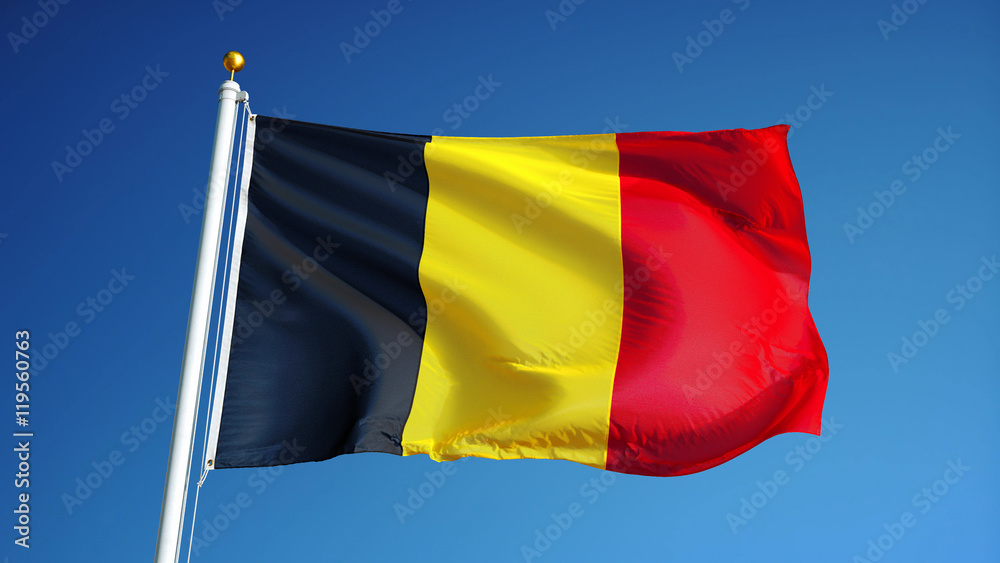 Belgium Flag Waving