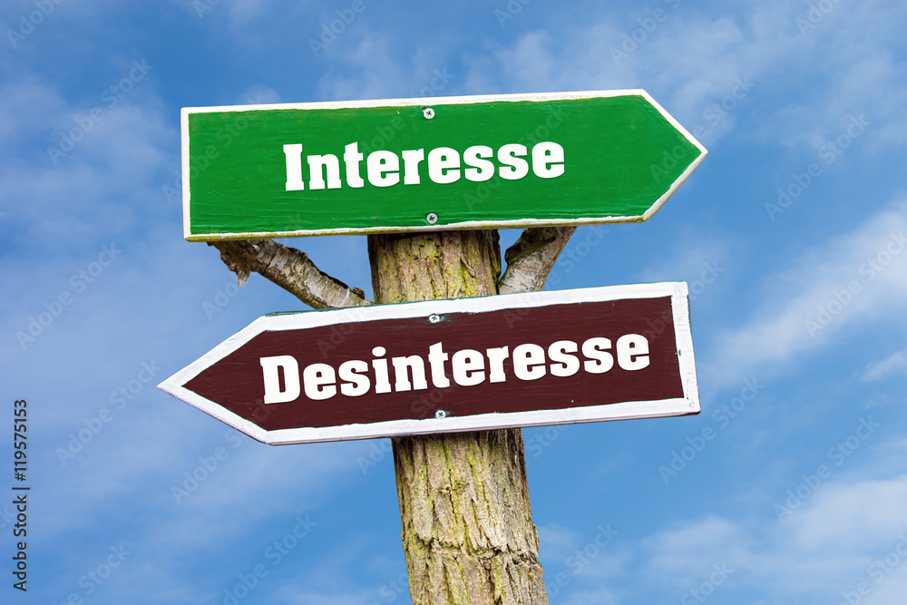 Schild 127 - Interesse Stock Illustration | Adobe Stock