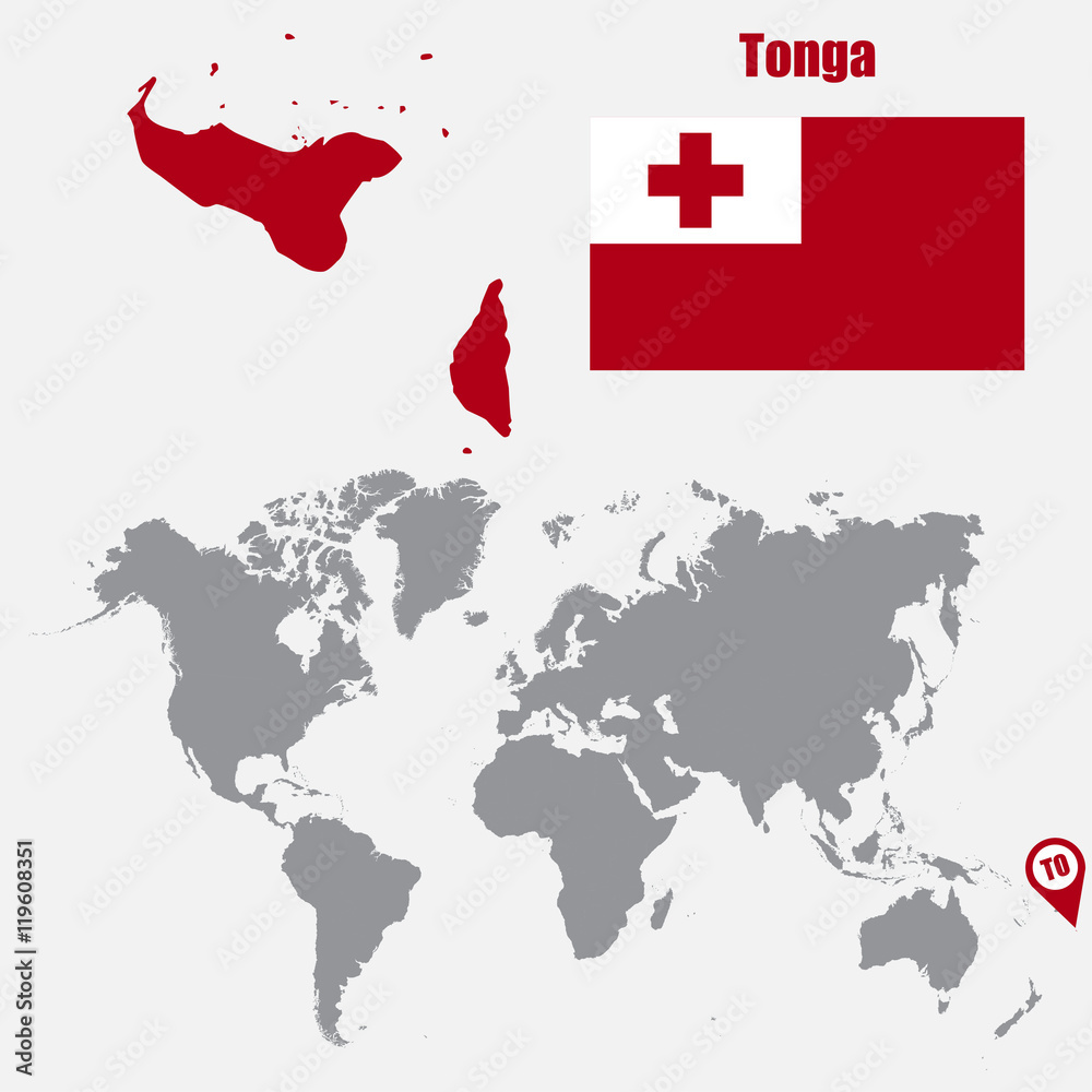 tonga world map picture