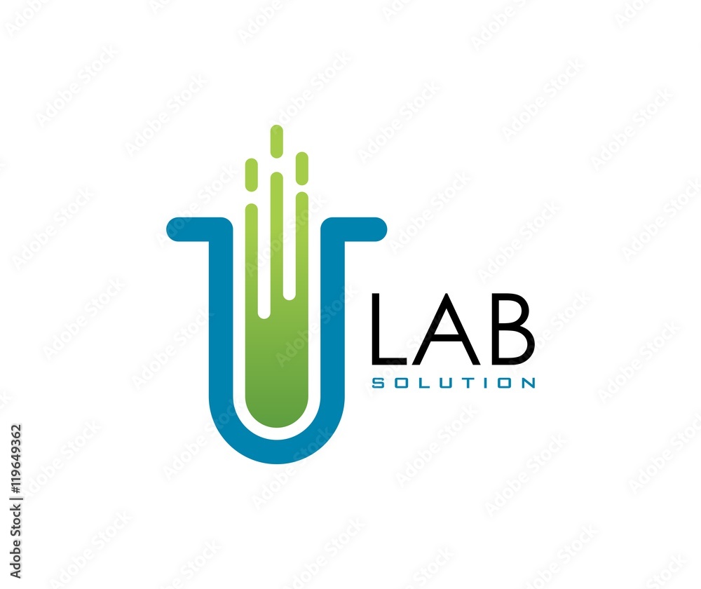 Lab logo Stock Vector | Adobe Stock