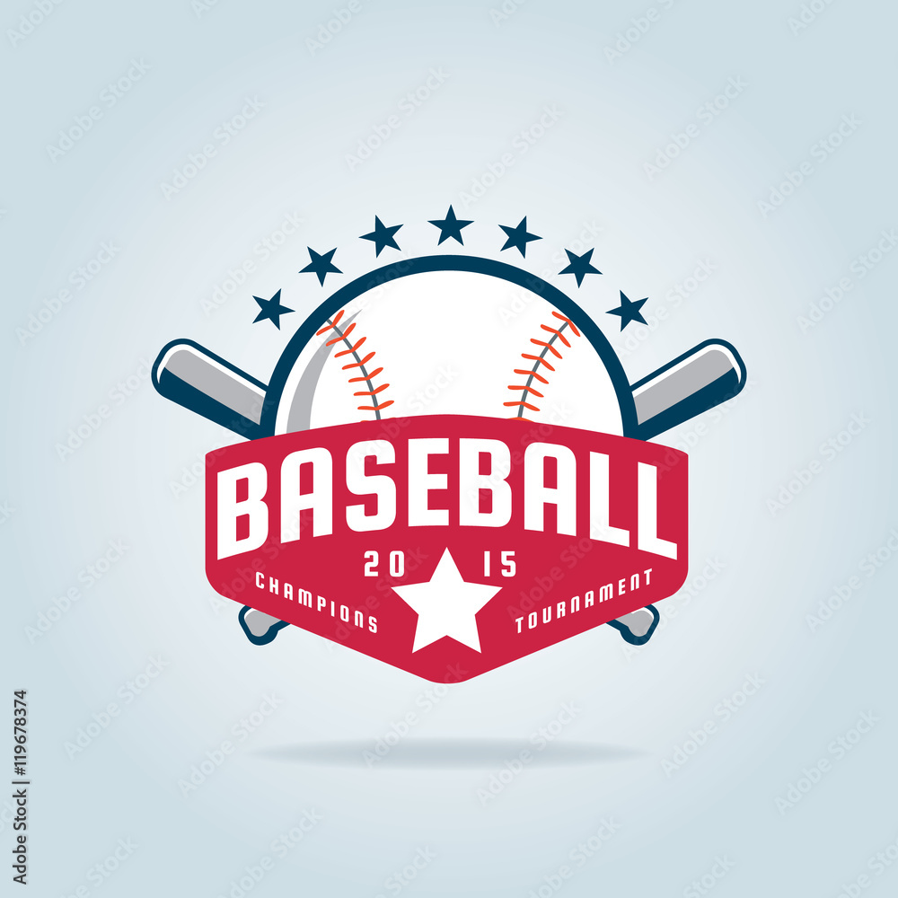 Baseball badge,sport logo,team identity,vector illustration Stock ...