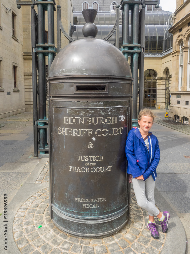 Sheriff Court in Edinburgh Stock Photo | Adobe Stock