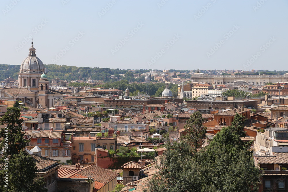 Vue panoramique de Rome Stock-Foto | Adobe Stock