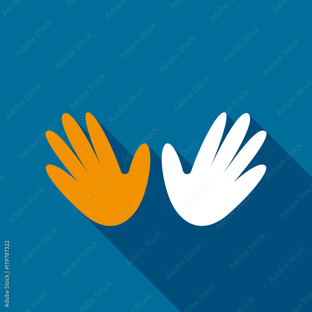 picto main Stock Vector | Adobe Stock