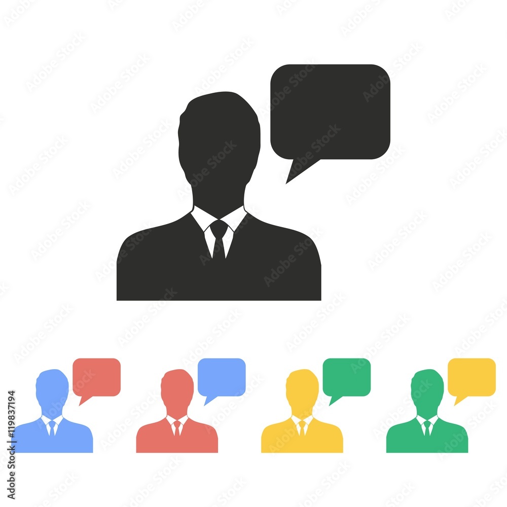 Personal - vector icon. Stock-Vektorgrafik | Adobe Stock