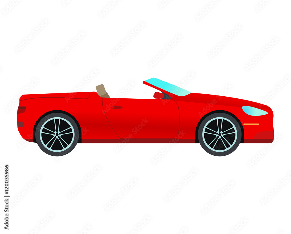 Car sedan vehicle transport type design sign technology style vector ...