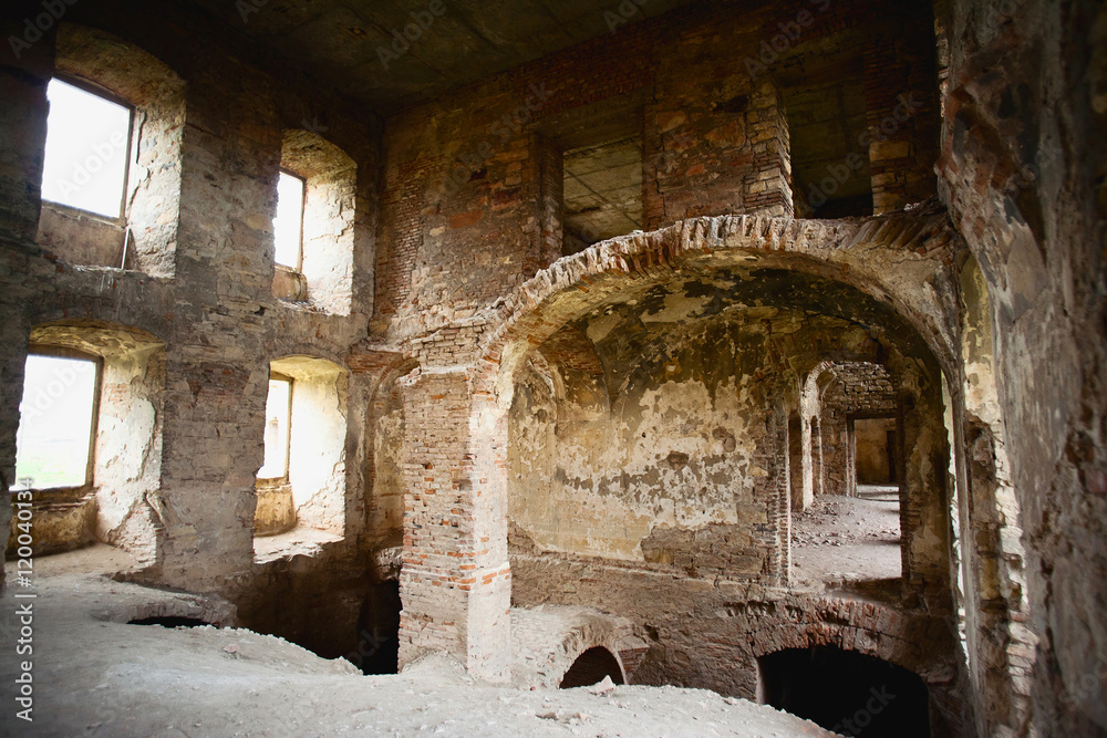 Destroyed building Stock Photo | Adobe Stock