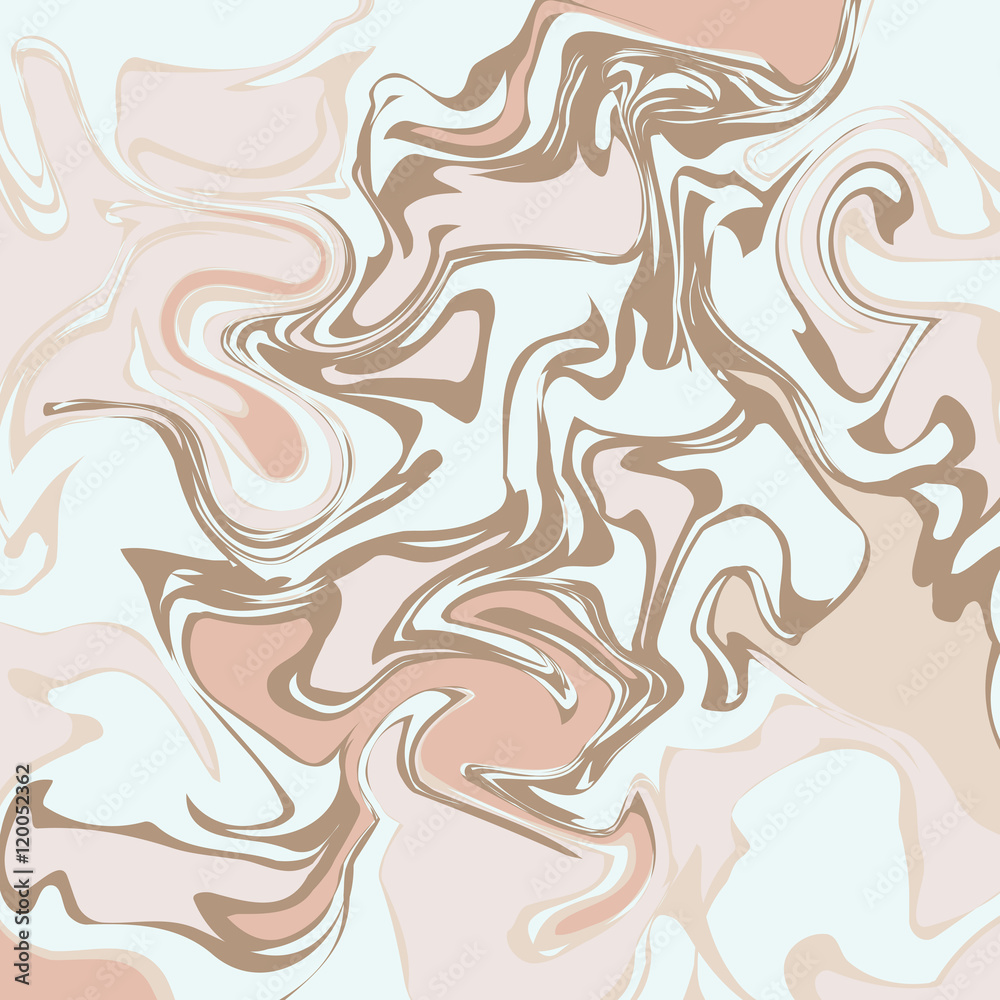 Beige marble texture. Vector illustration. Liquid paint imitation ...