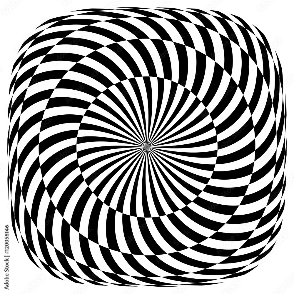 Op art pattern. Stock Vector | Adobe Stock