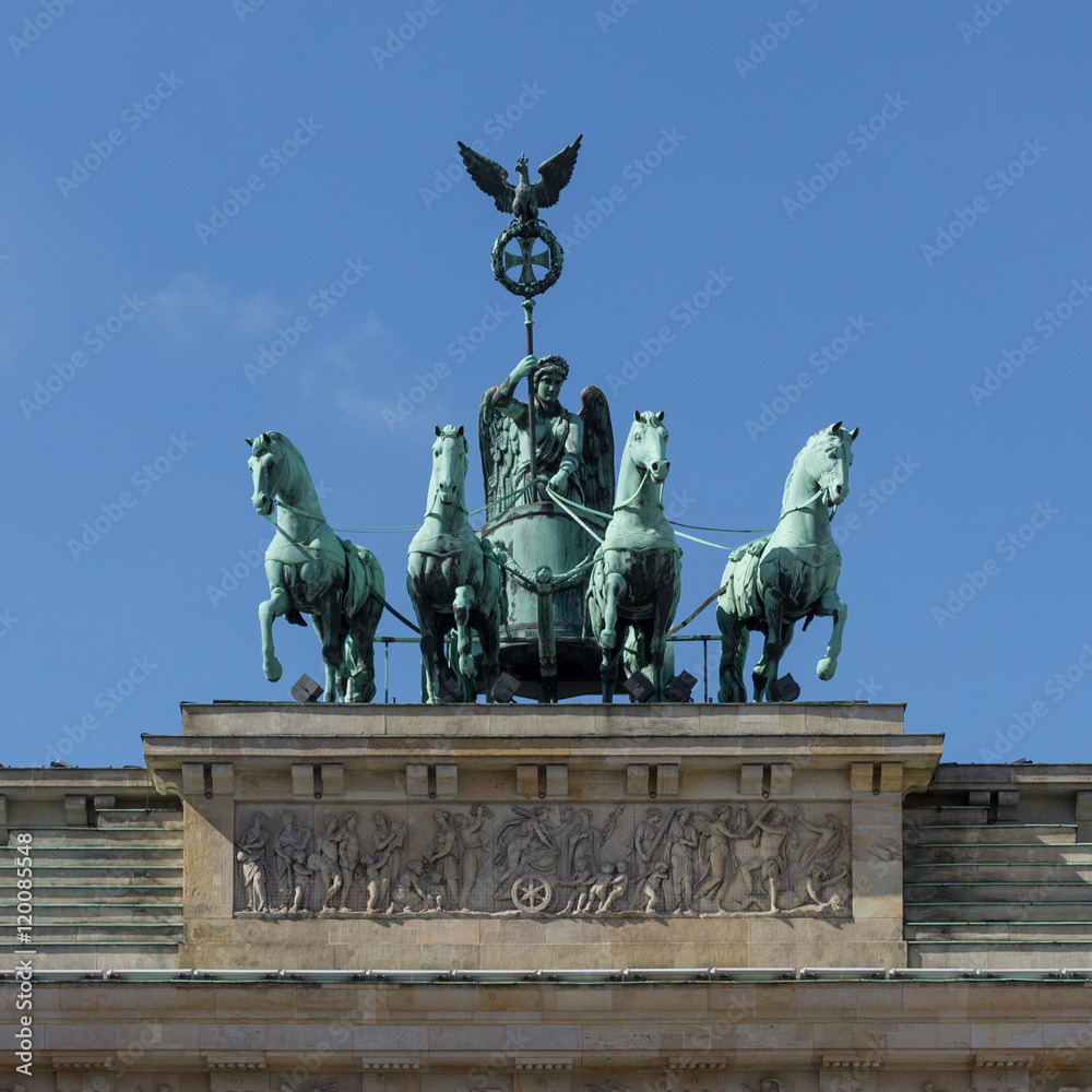 Berlin symbol , Brandenburg Gate ( Brandenburger Tor) Stock-Foto ...