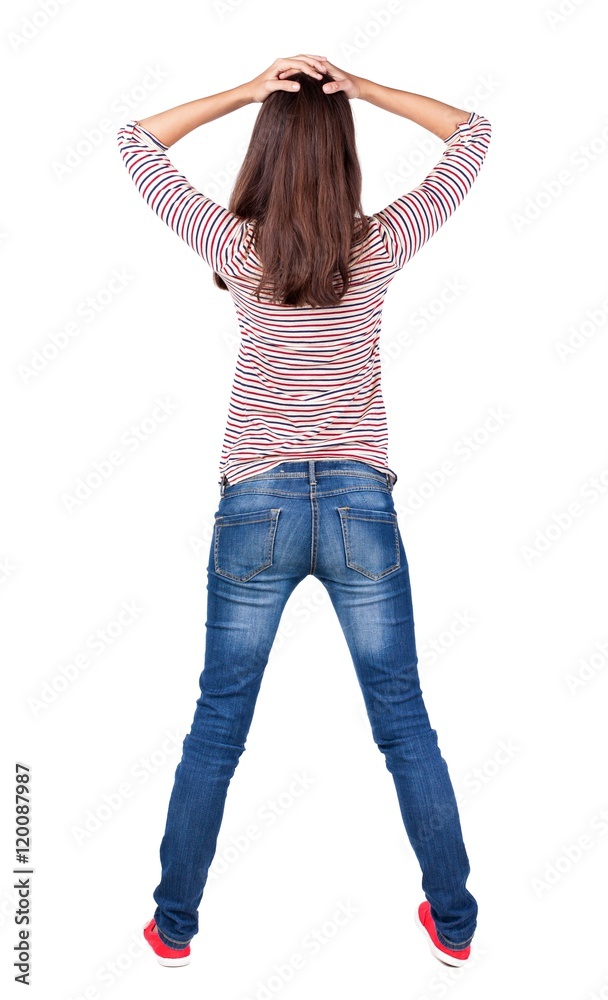 Hands On Back Of Head