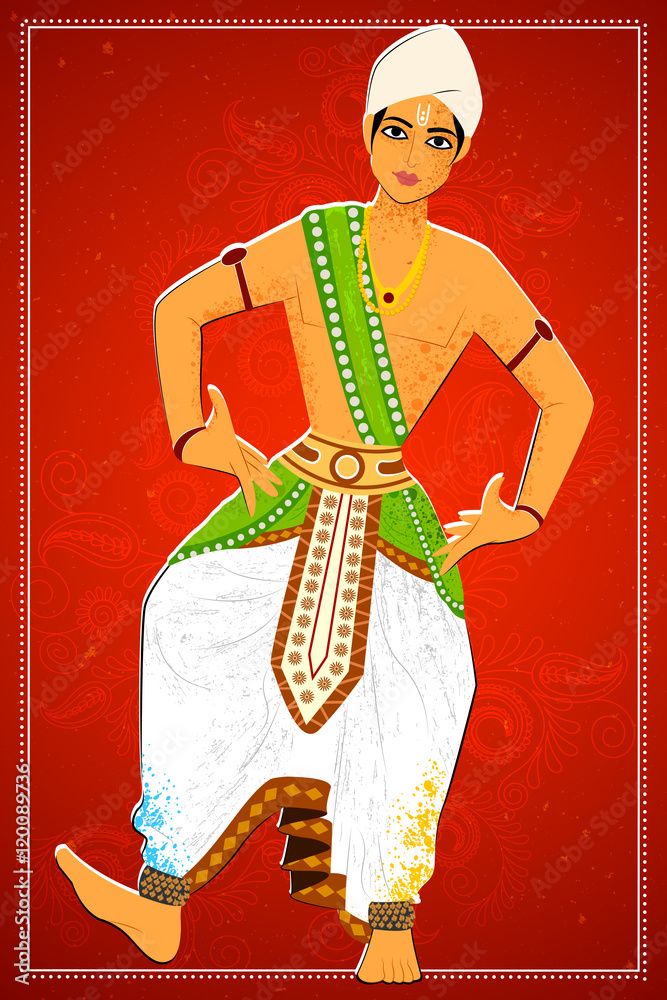 Sattriya Dance Drawing