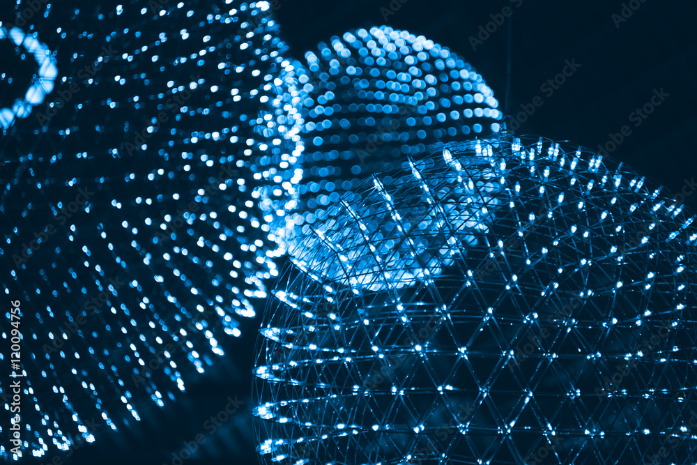 Poster Nucleus, Atoms, Elements or Molecules light science abstract ...