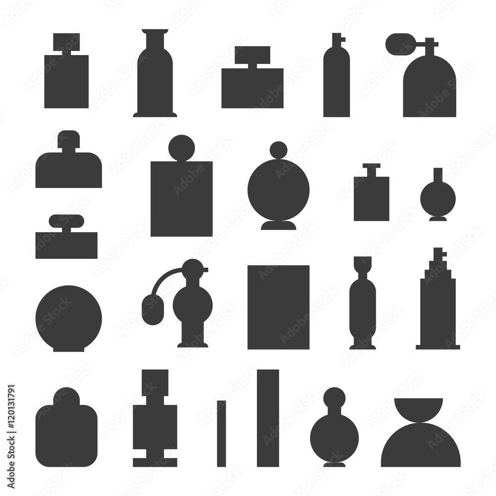 Perfume bottle vector template Stock Vector | Adobe Stock