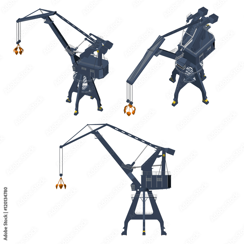 Crane Stock Vector | Adobe Stock