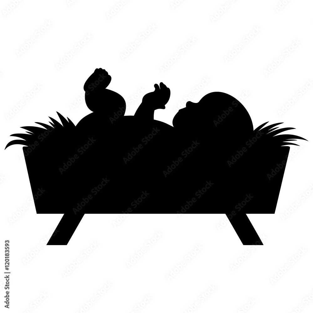 Baby Jesus Stock Vector | Adobe Stock