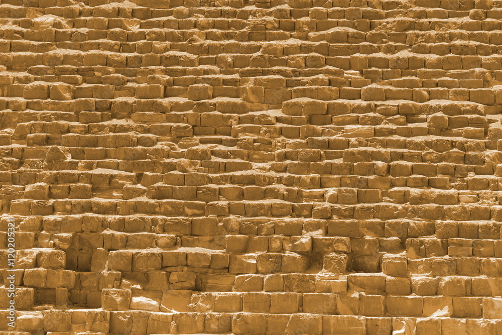 Aufbau und Gesteinformationen einer ägyptischen Pyramide Stock Photo ...
