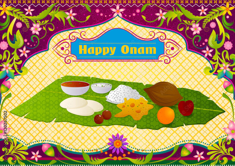 Authenticate South Indian food preparation for Happy Onam celebration ...