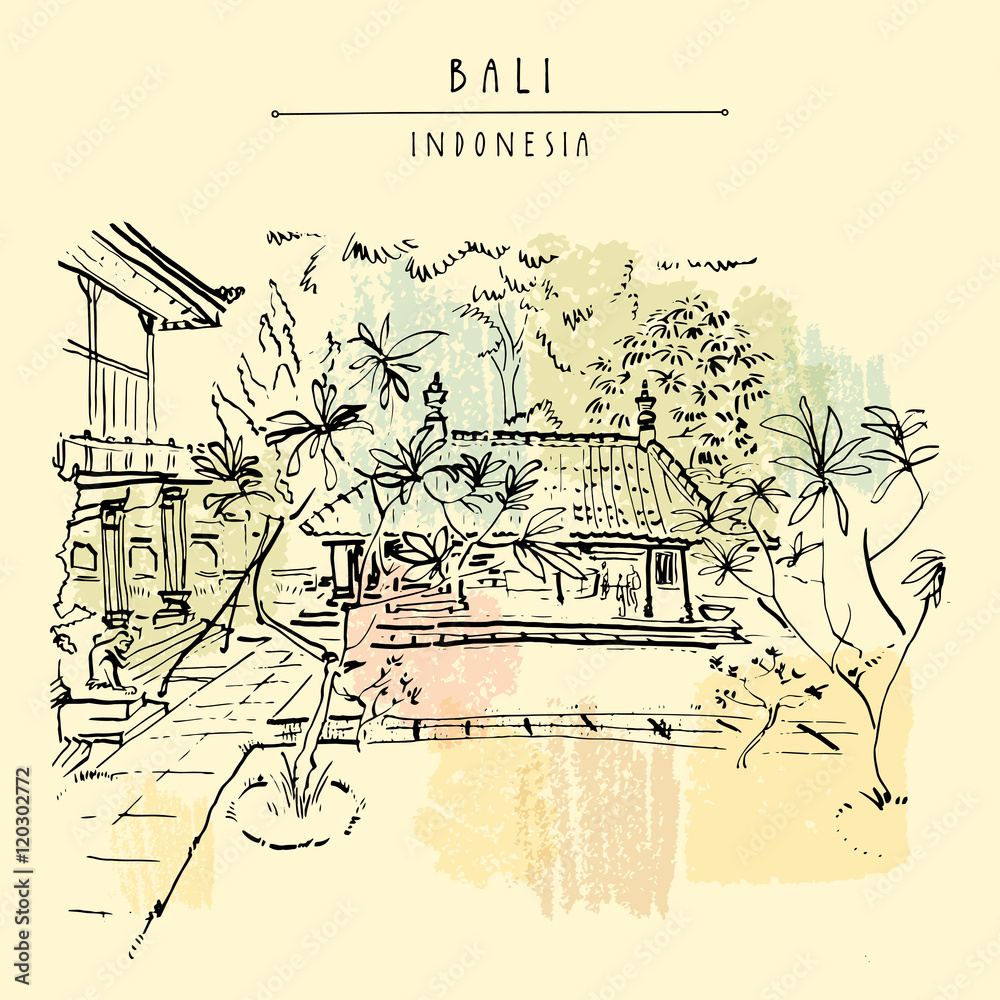 Bali museum in Denpasar, capital of Bali province, Indonesia, Southeast ...