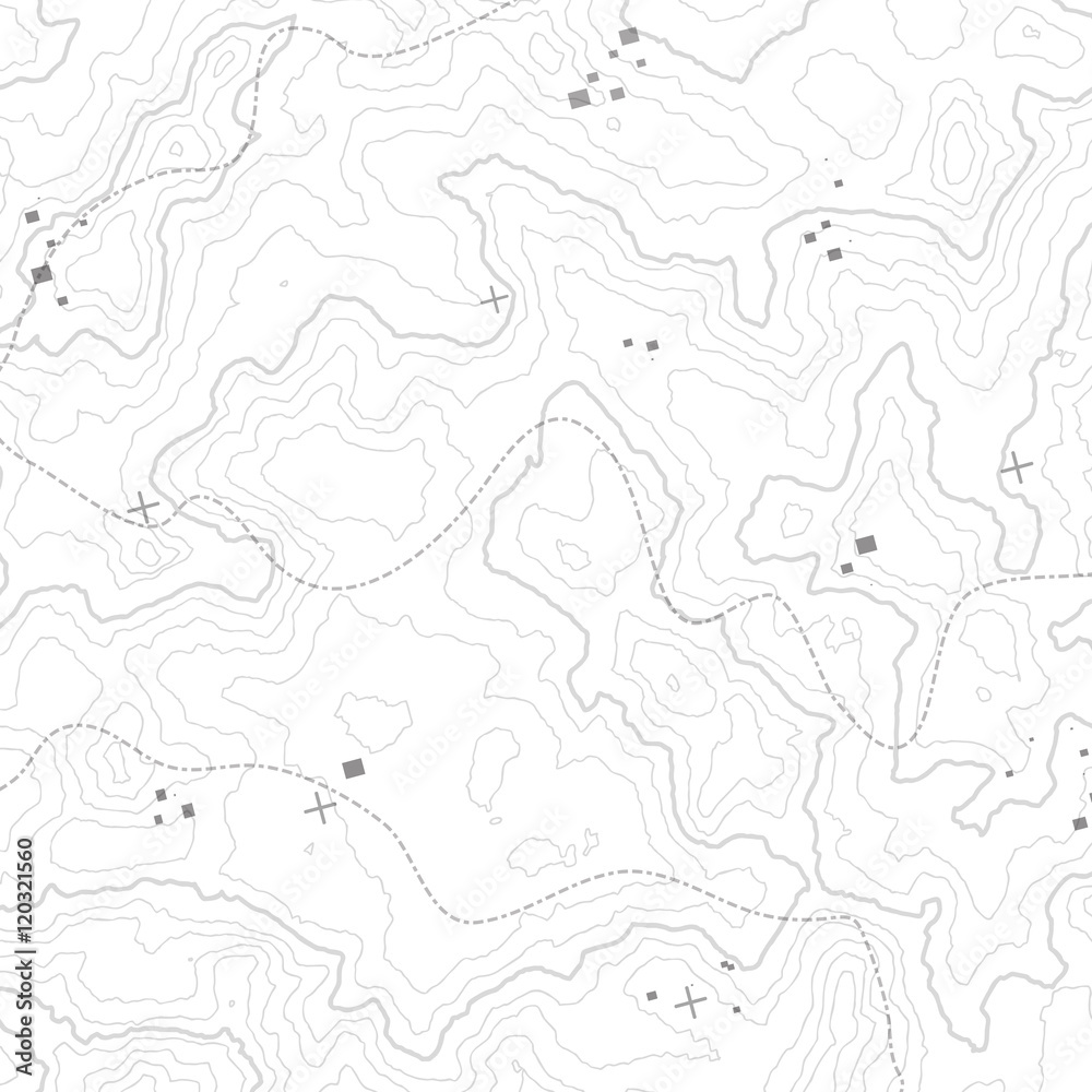 Topographic map background concept with space for your copy. Topography ...