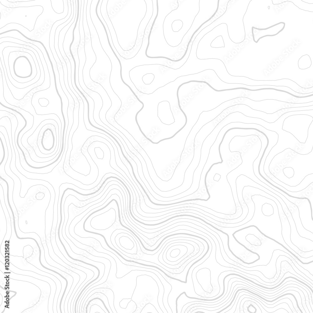 Vettoriale Stock Topographic map background concept with space for your ...