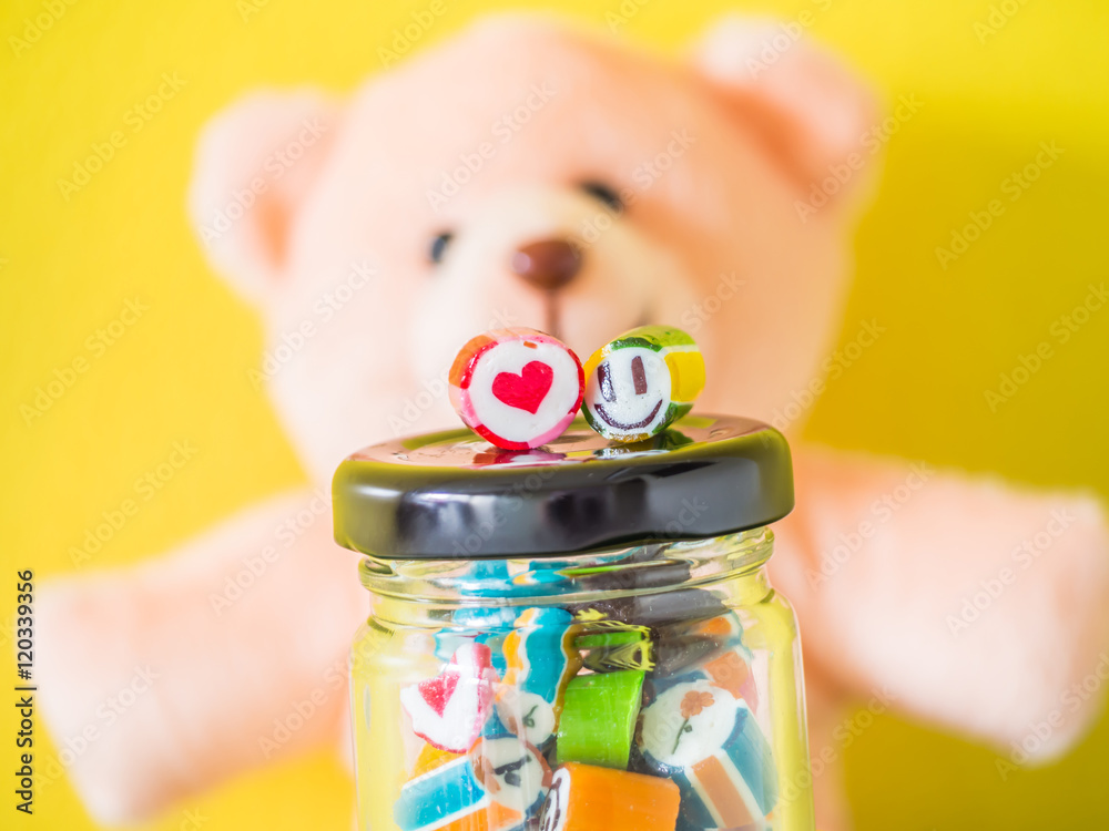 Smiley Face Teddy Bear | atelier-yuwa.ciao.jp