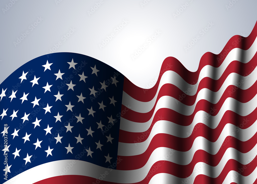 American flag, for 4th July, Independence Day celebration, Presidential ...