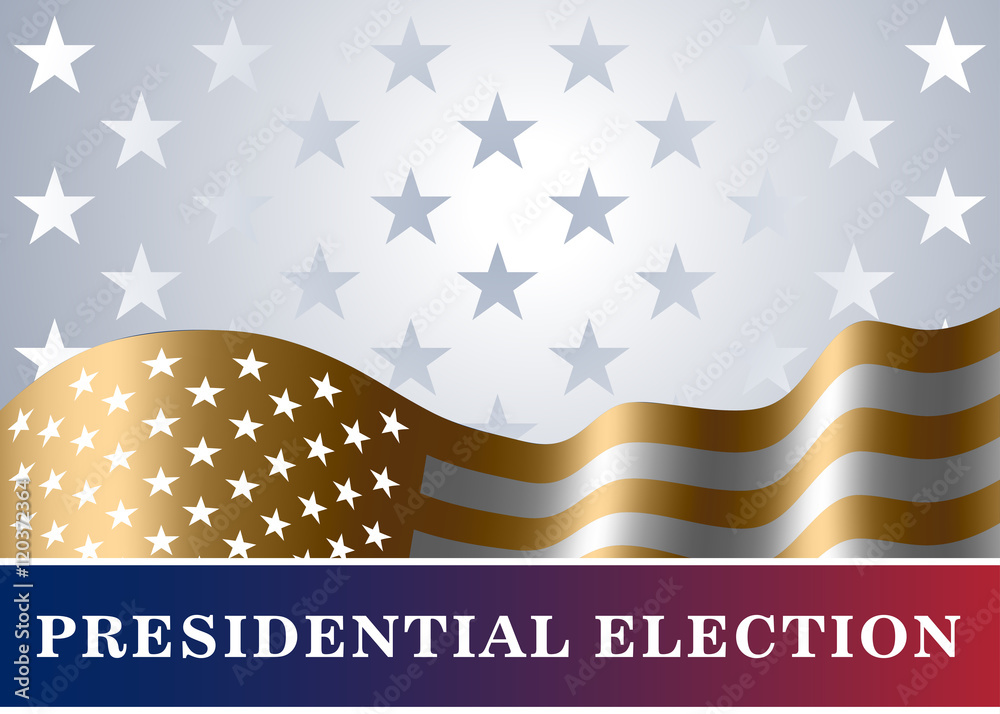 American flag, for Presidential Election, vote, 4th July, Independence ...