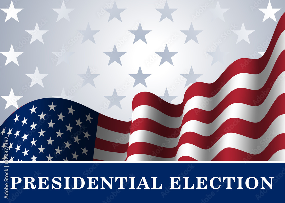 American flag, for Presidential Election, vote, 4th July, Independence ...