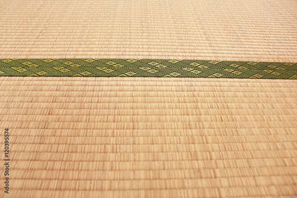 Japanese traditional Tatami mat texture Stock Photo | Adobe Stock