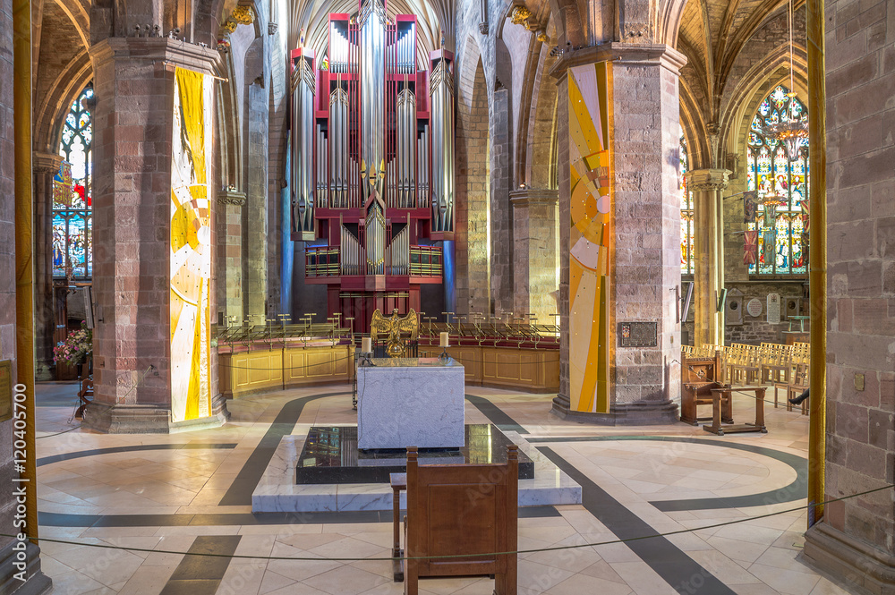 St Giles Cathedral Interior
