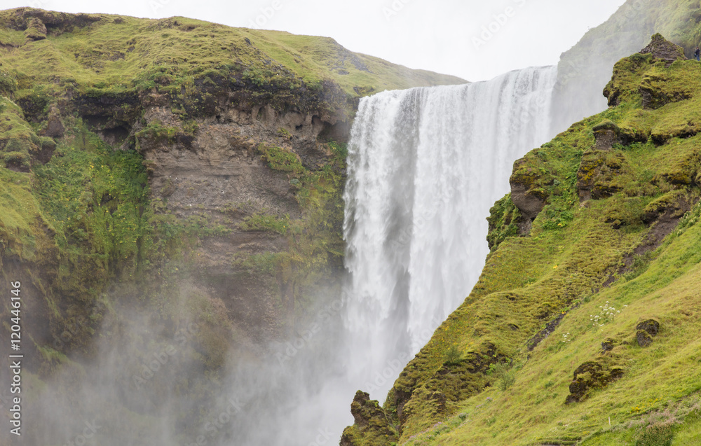 Skogafoss waterfall, Iceland Stock Photo | Adobe Stock