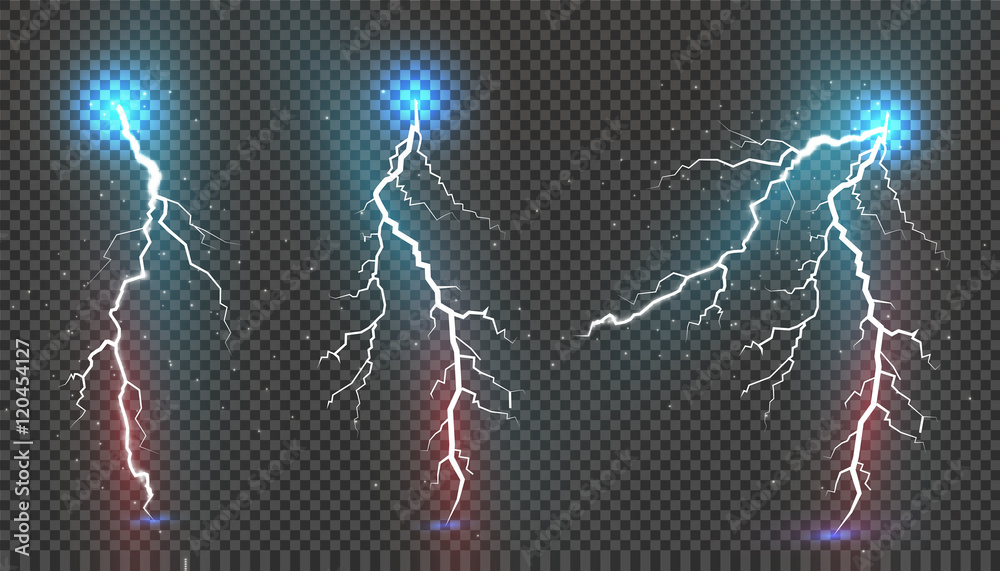 Vector Sparks.vector electrical and star.on a transparent background ...
