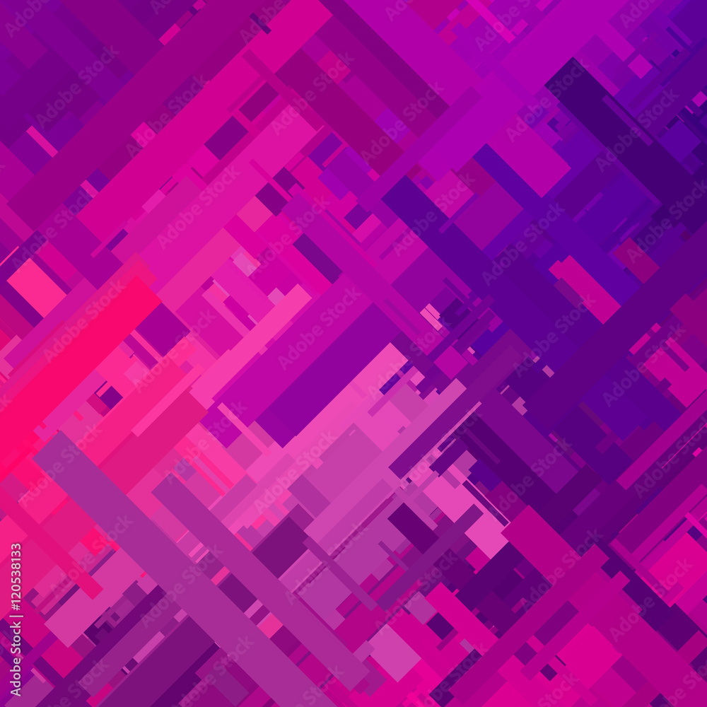 Purple glitch background, distortion effect, abstract texture, random ...