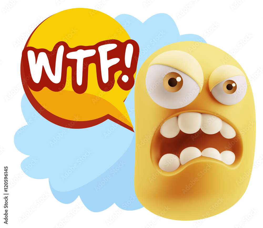 Cartoon Wtf Face