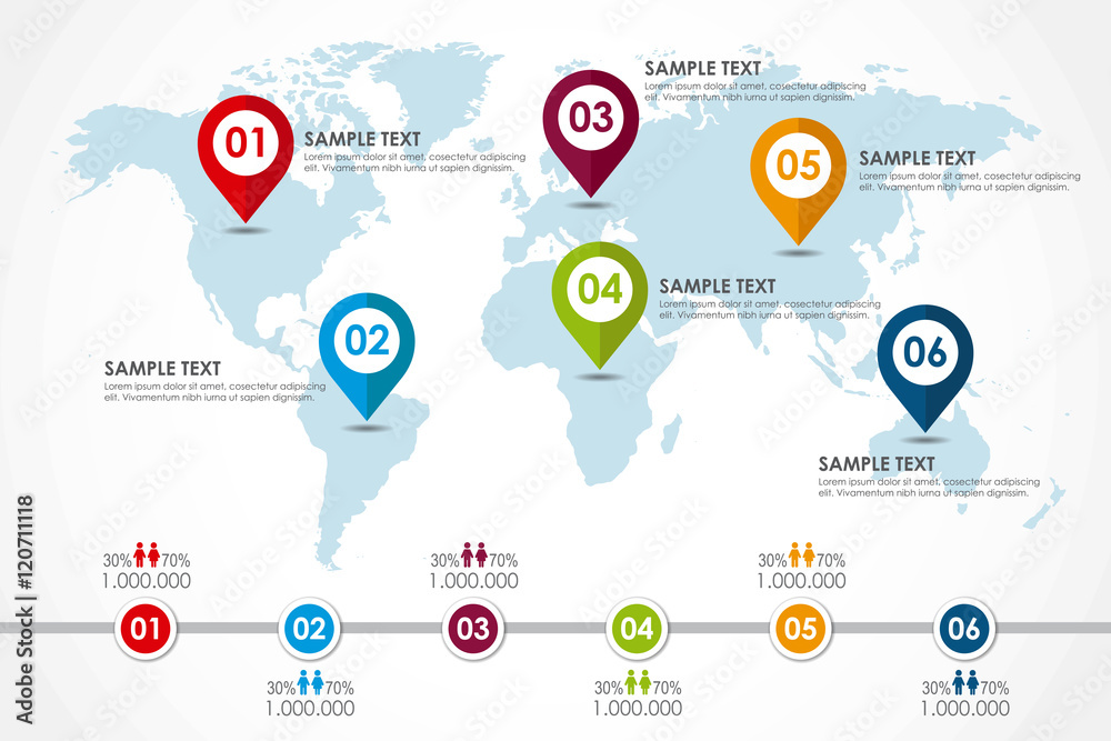 Word map infographic Stock Vector | Adobe Stock