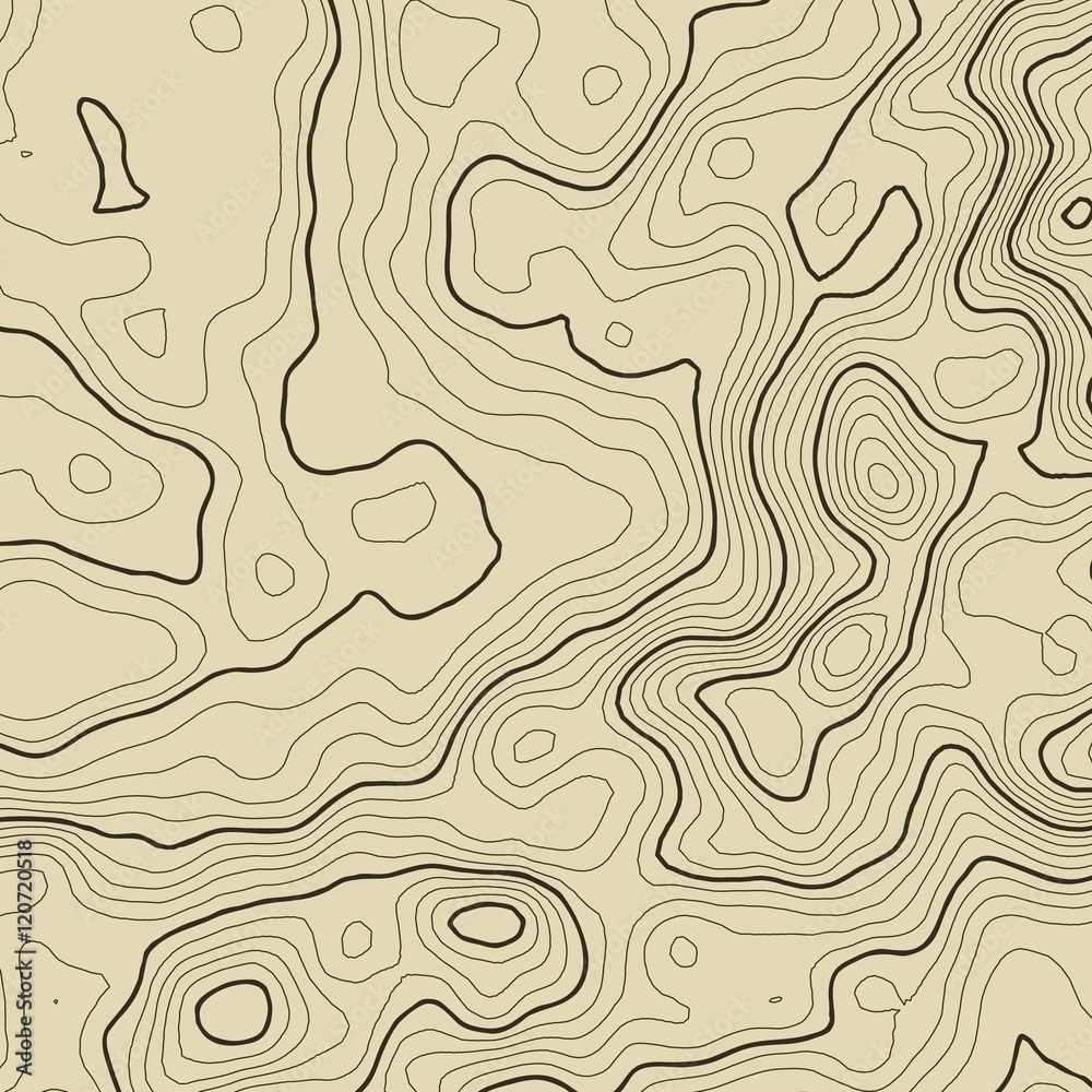 Topographic map background concept with space for your copy. Topography ...