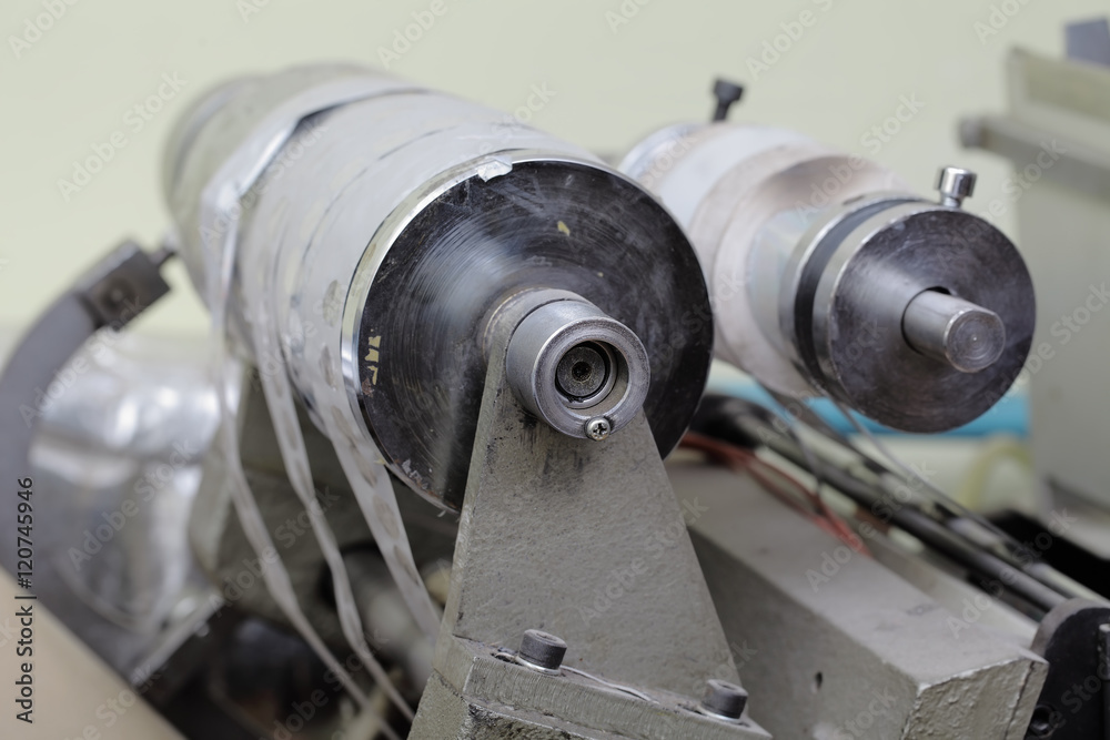 Framework of iron industrial machine Stock Photo | Adobe Stock