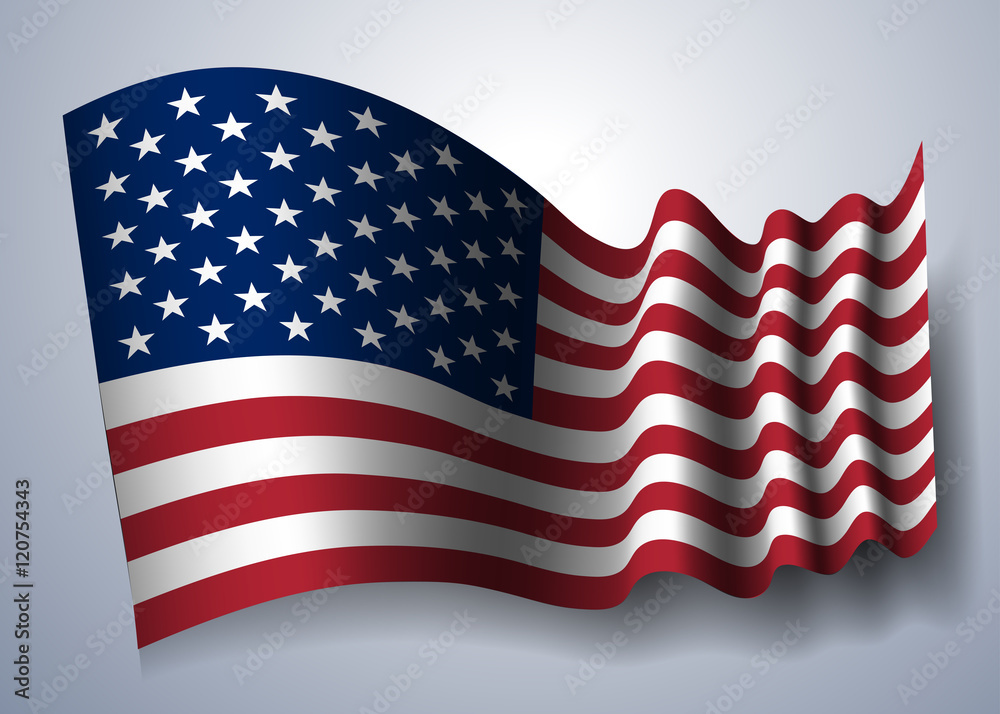 American flag, for Presidential Election, vote, 4th July, Independence ...